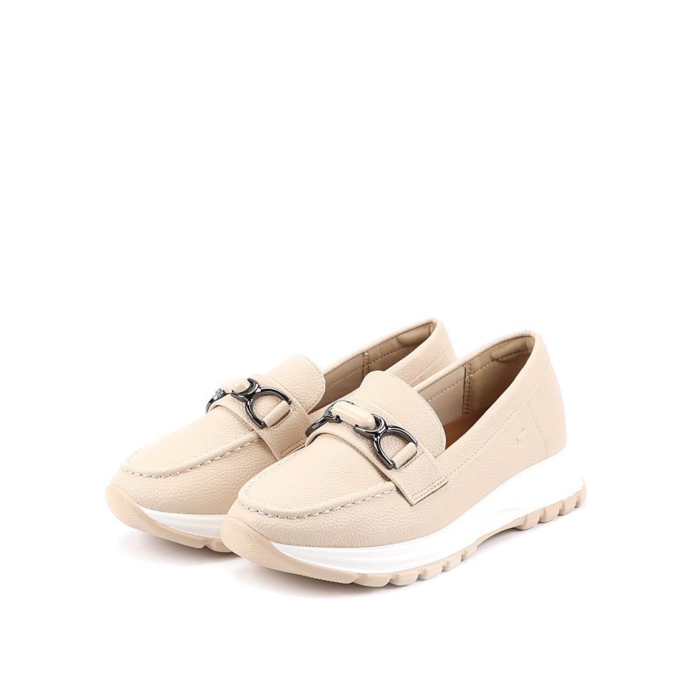 camel active Women Vera Classic Platform Loafer Sneakers -752411-SN01S