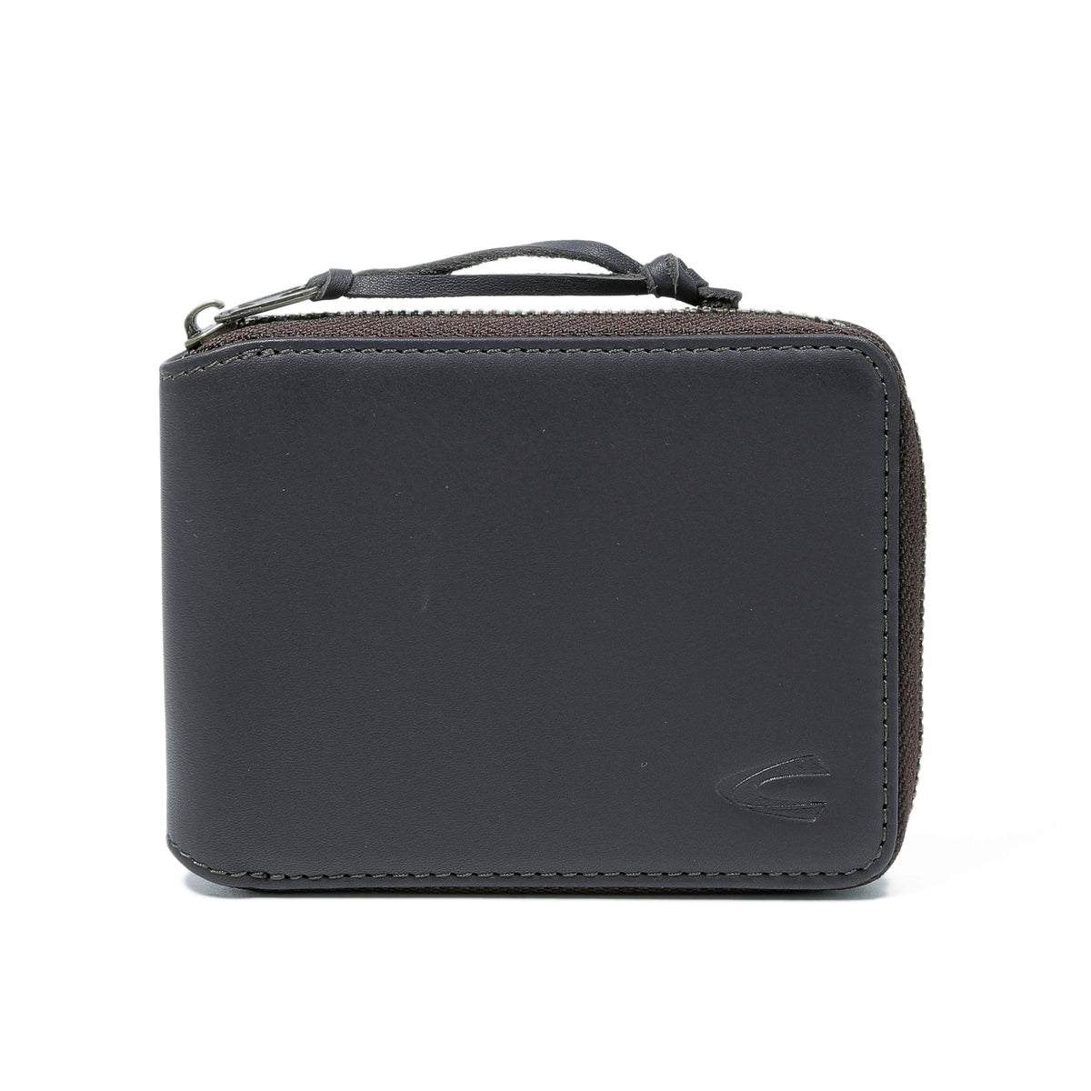 camel active | Men Zip Bi Fold Wallet Leather 6 Card Compartments ...